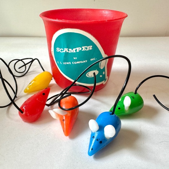 Vintage | Games | Scamper Mouse Game Vintage 96s Mice | Poshmark